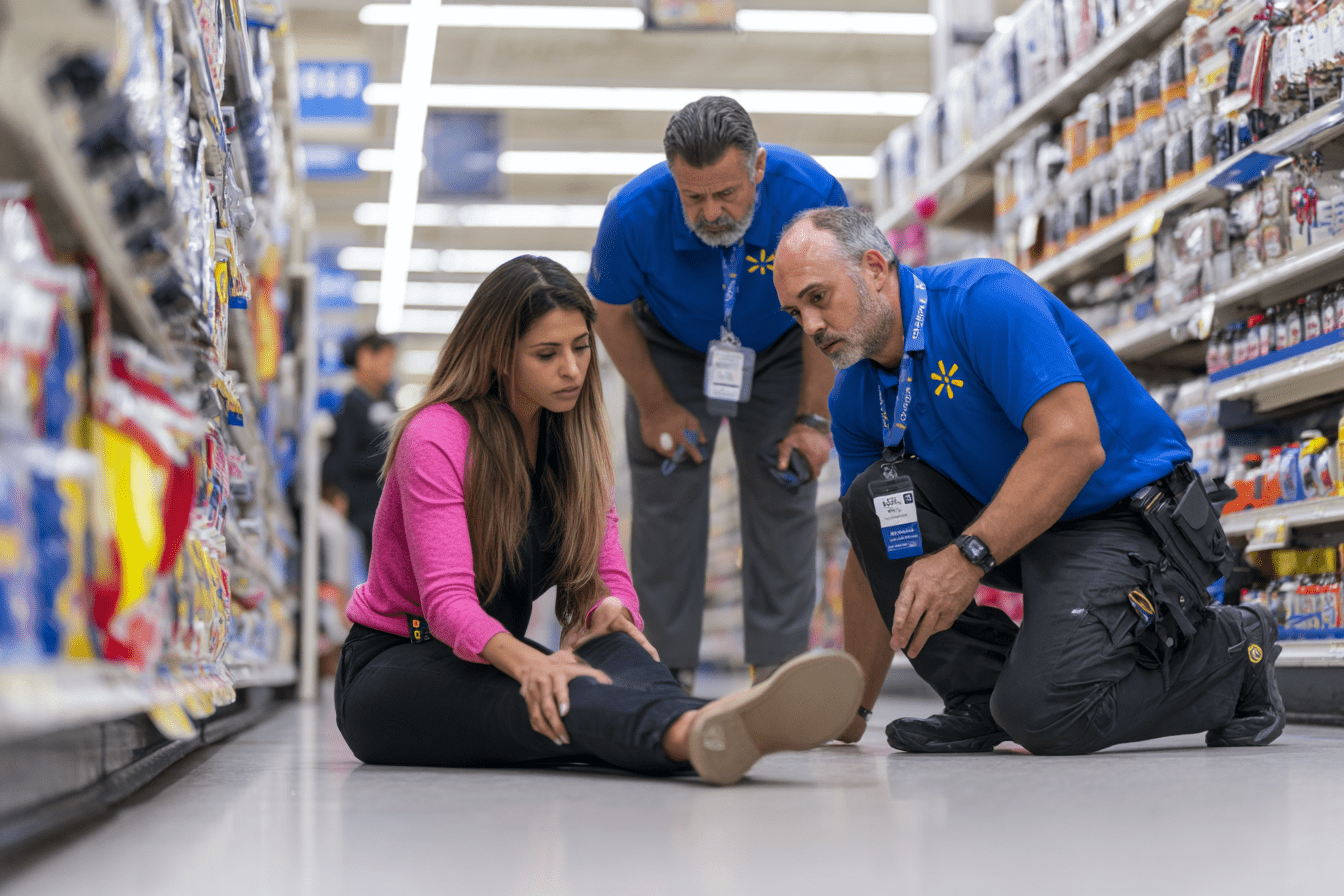 Bakersfield Walmart Slip and Fall Lawyer - Free Consultations!